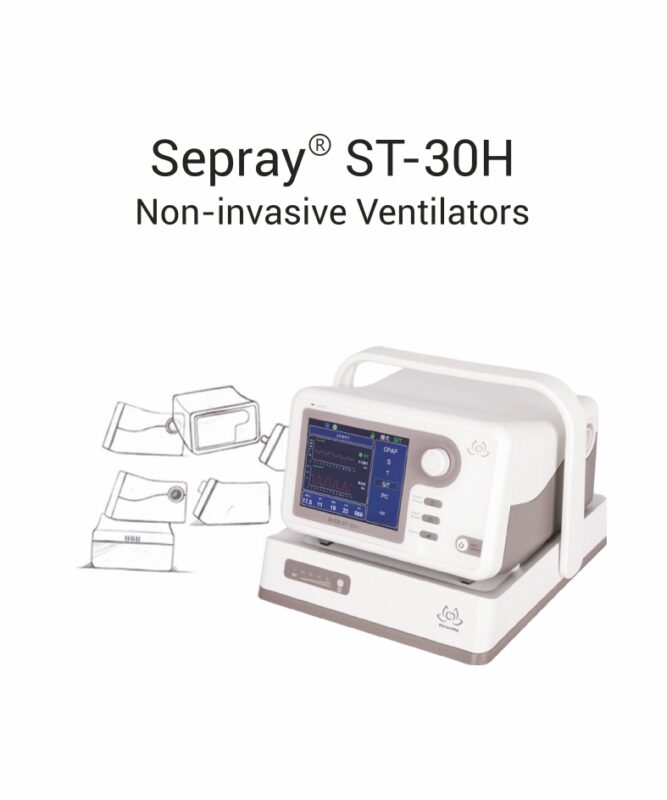 Sepray ST-30H Non-invasive Ventilator - ZetMed